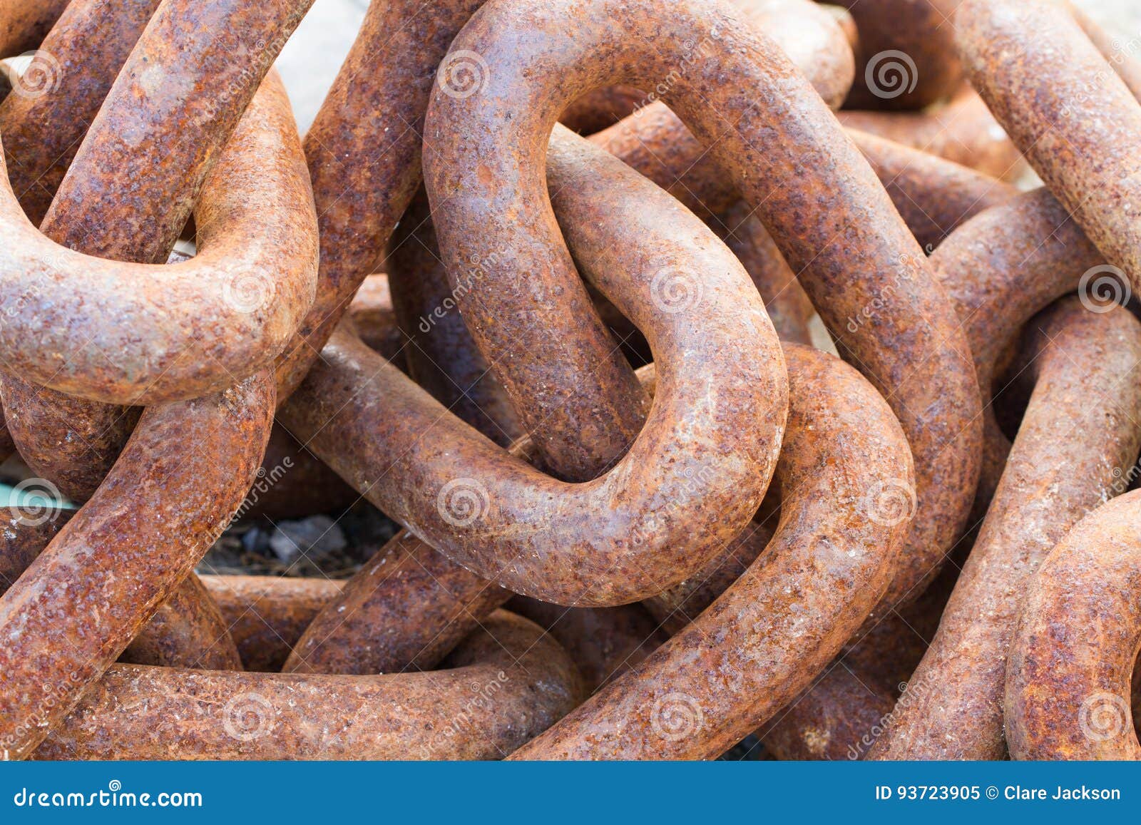 Rusted Metal Chains stock image. Image of tear, shipping - 93723905