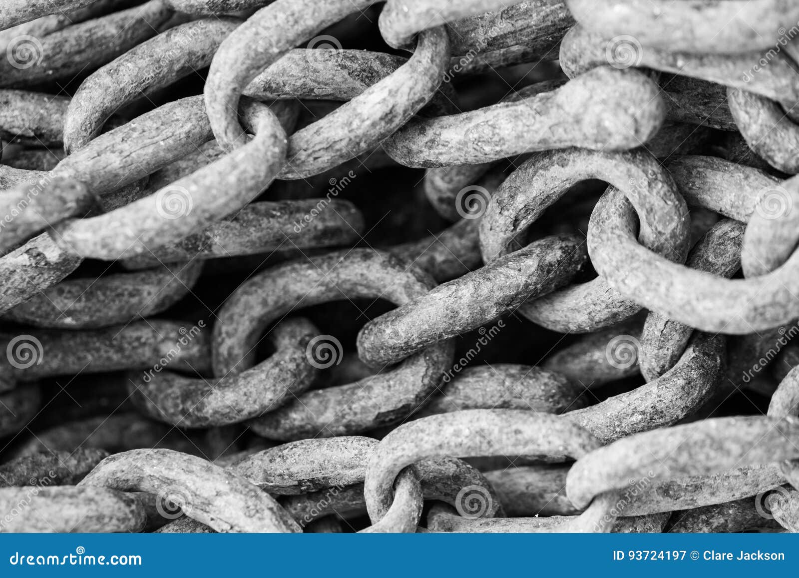 Rusted Metal Chains stock image. Image of frame, chains - 93724197