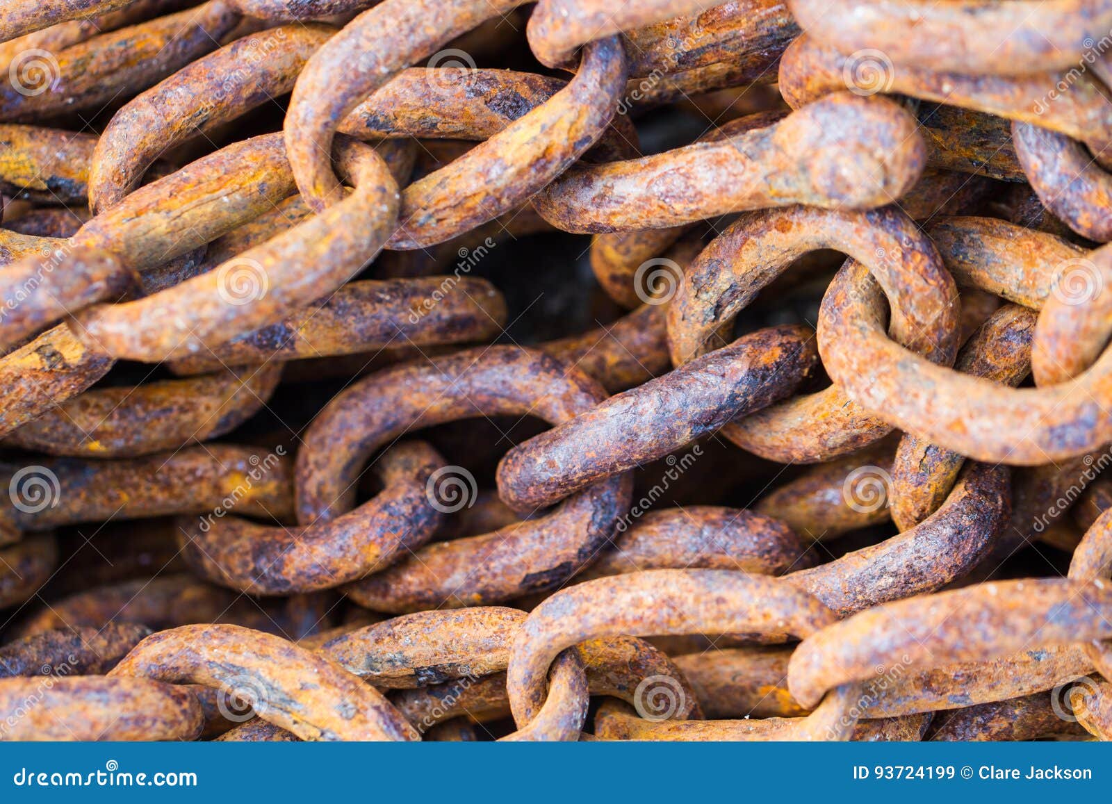 Rusted Metal Chains stock image. Image of industry, steel - 93724199