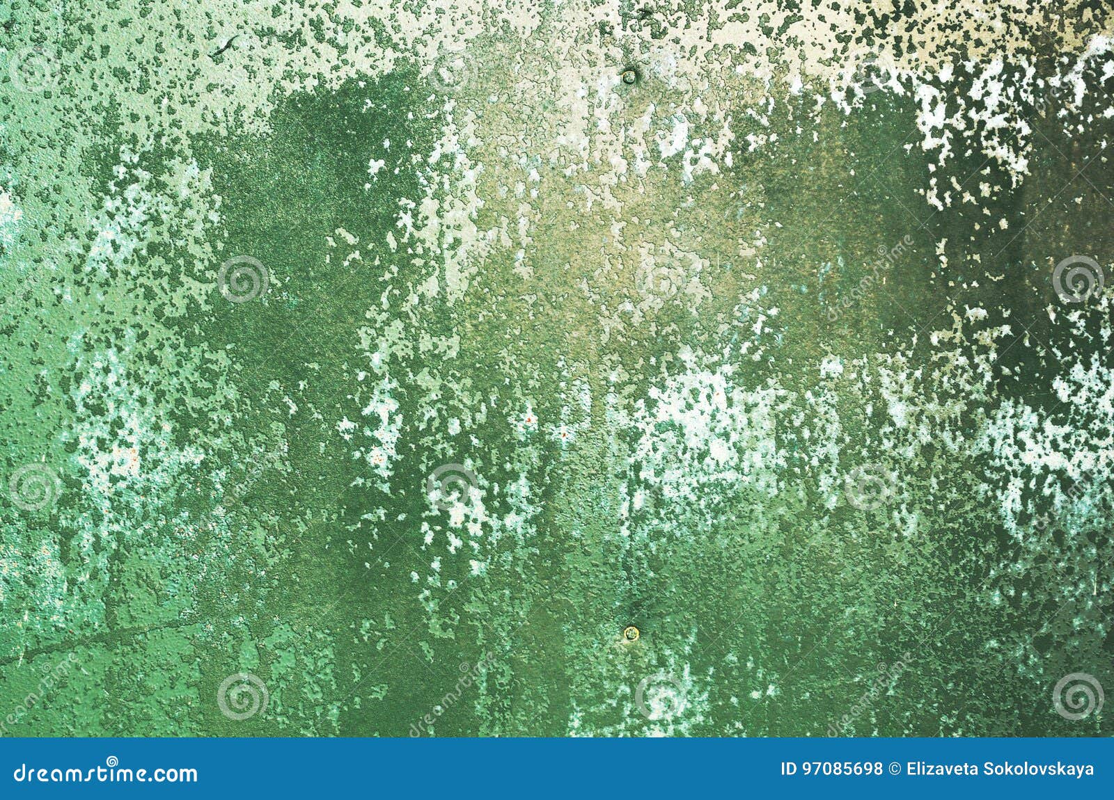 Rusted Metal Green Background Stock Photo - Image of rust, backdrop ...