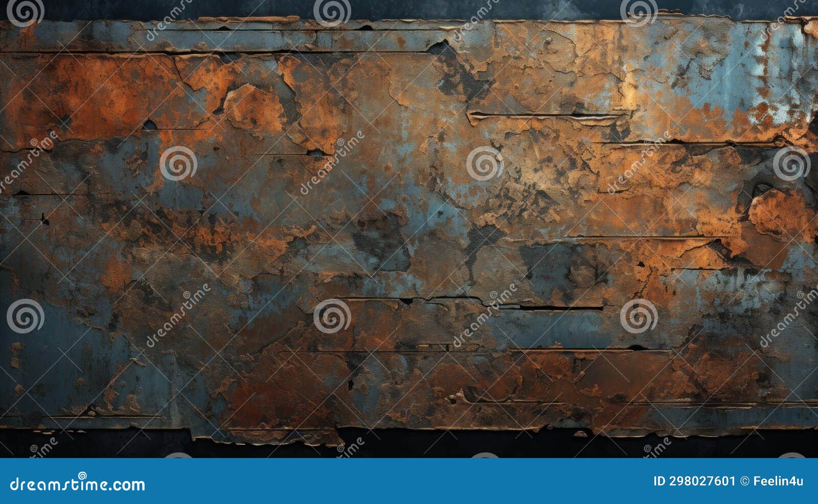A Rusted Metal Surface with Some Rust on it Stock Illustration ...