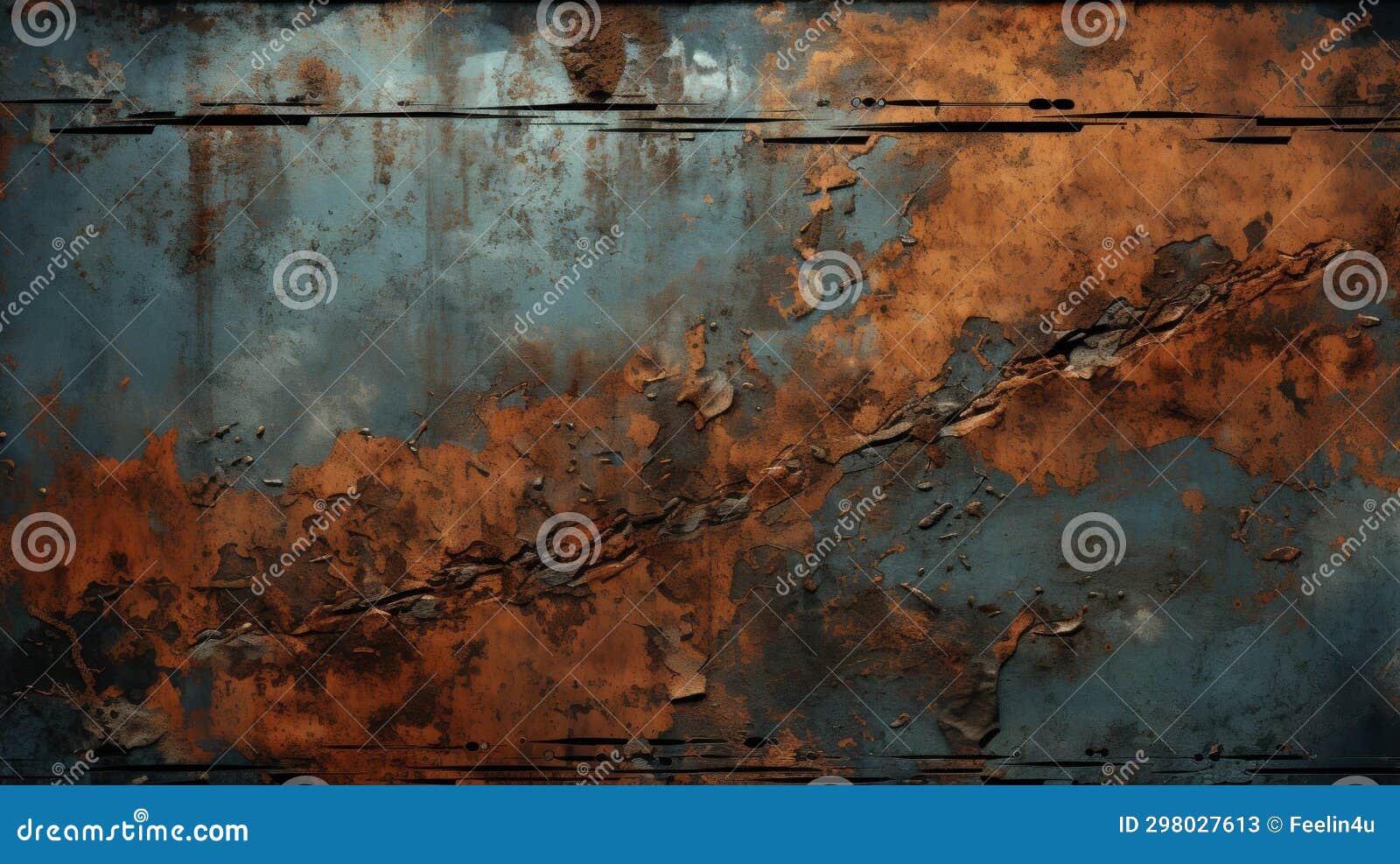 A Rusted Metal Surface with Some Rust on it Stock Illustration ...