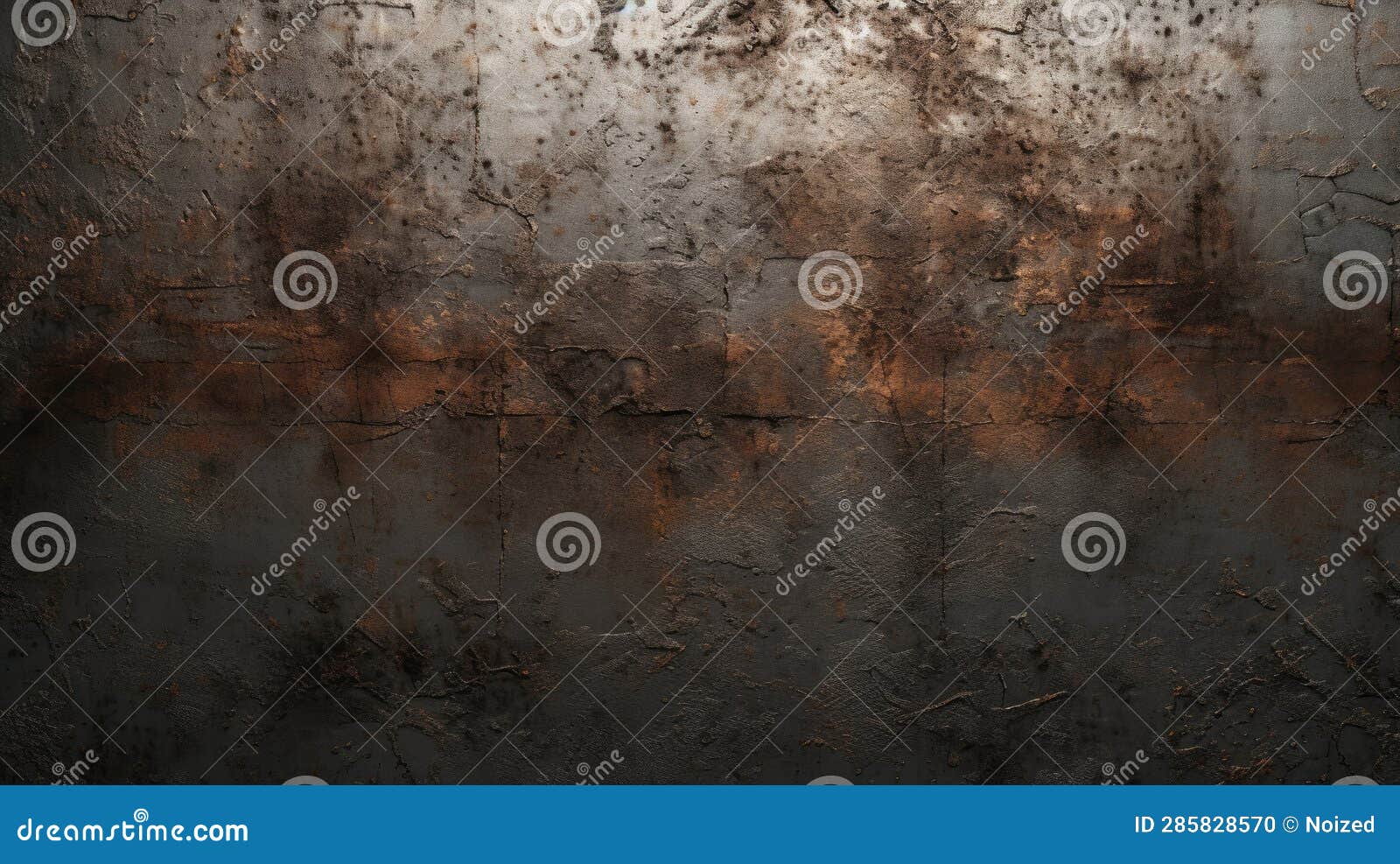 Rusted Metal Texture Background Stock Illustration - Illustration of ...