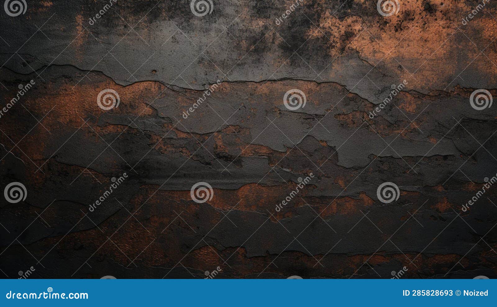 Rusted Metal Texture Background Stock Illustration - Illustration of ...