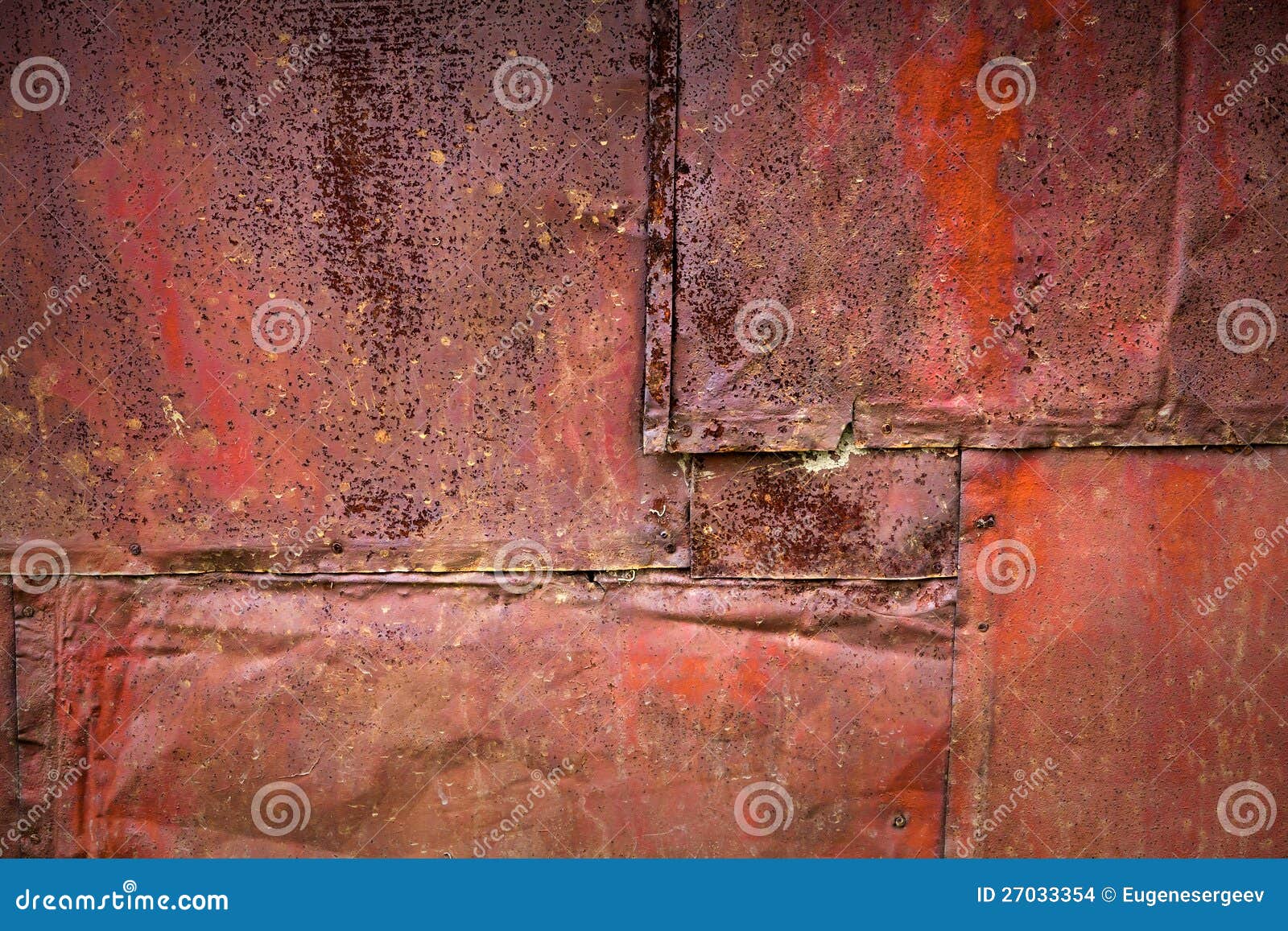 Rusted Metal Wall Detailed Background Texture Stock Photo - Image of ...