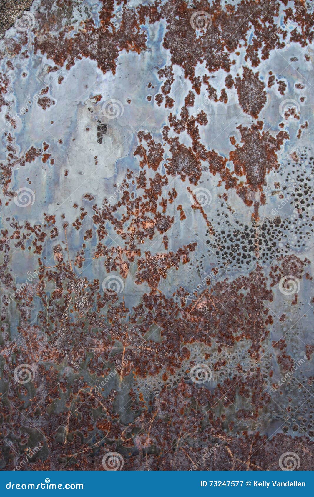 Rusted Panel of Steel Vertical Stock Image - Image of structure ...