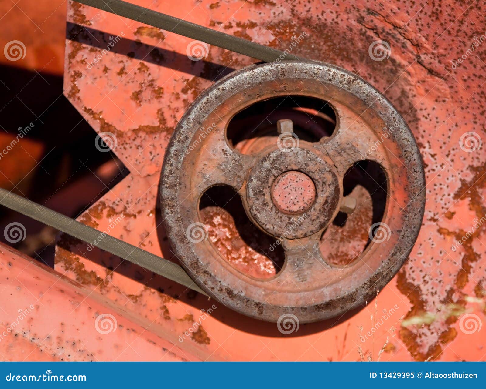 Rusted Pulley stock image. Image of work, hard, rusted - 13429395