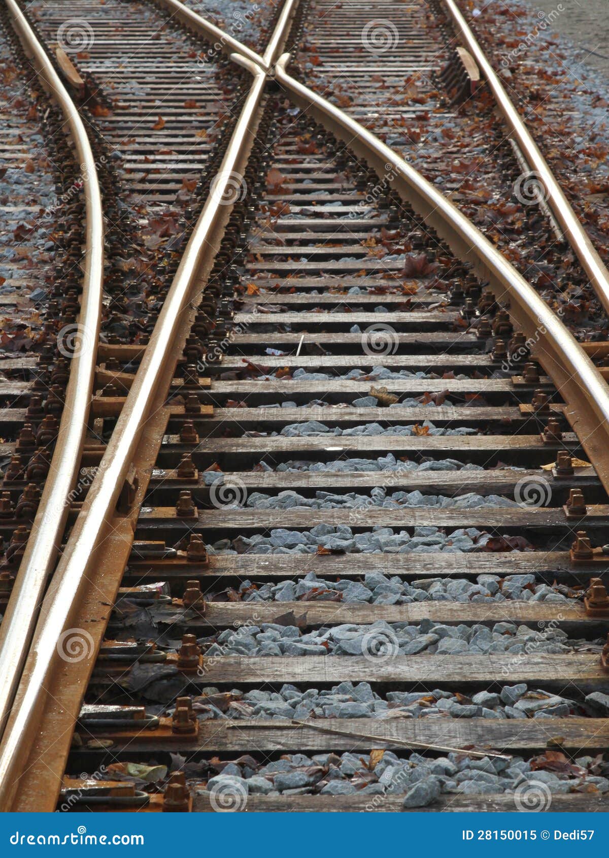 Rusted railroad tracks stock image. Image of tracks, switch - 28150015
