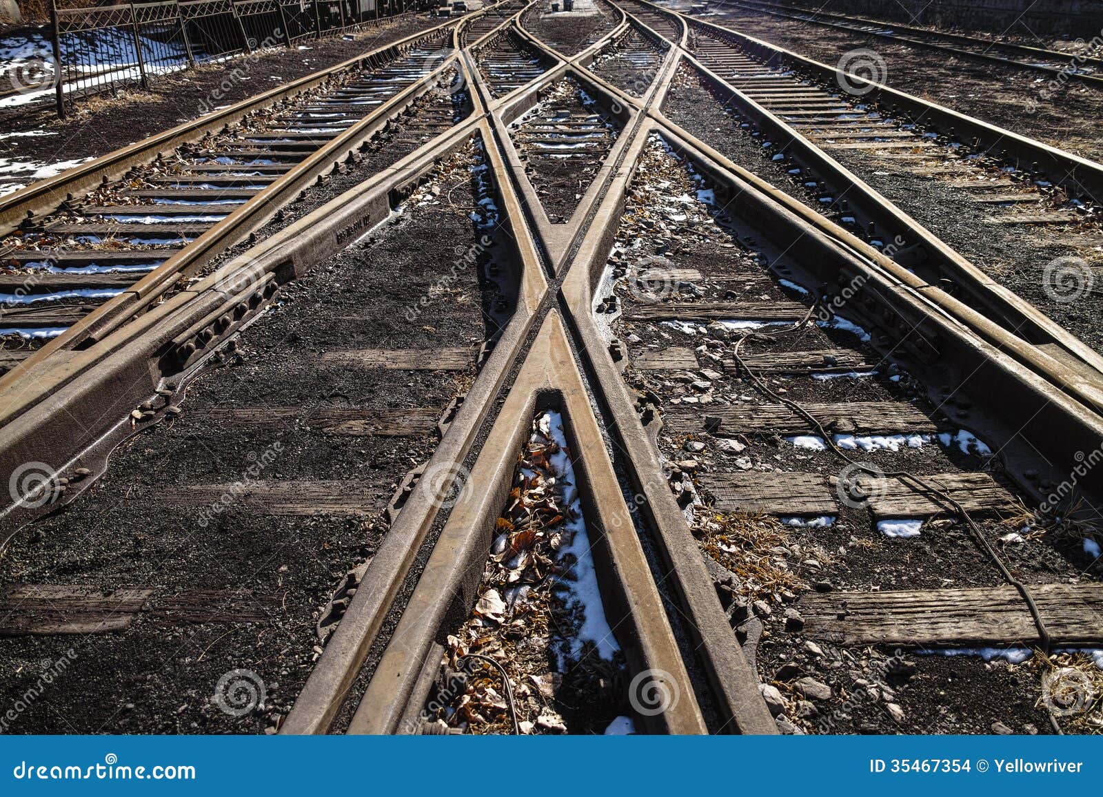 Rusted railway stock photo. Image of metal, pair, train - 35467354