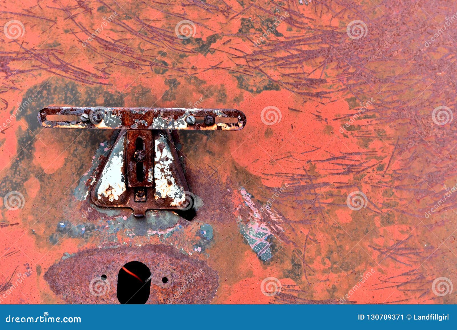 Rusted Red Metal Texture stock image. Image of abstract - 130709371