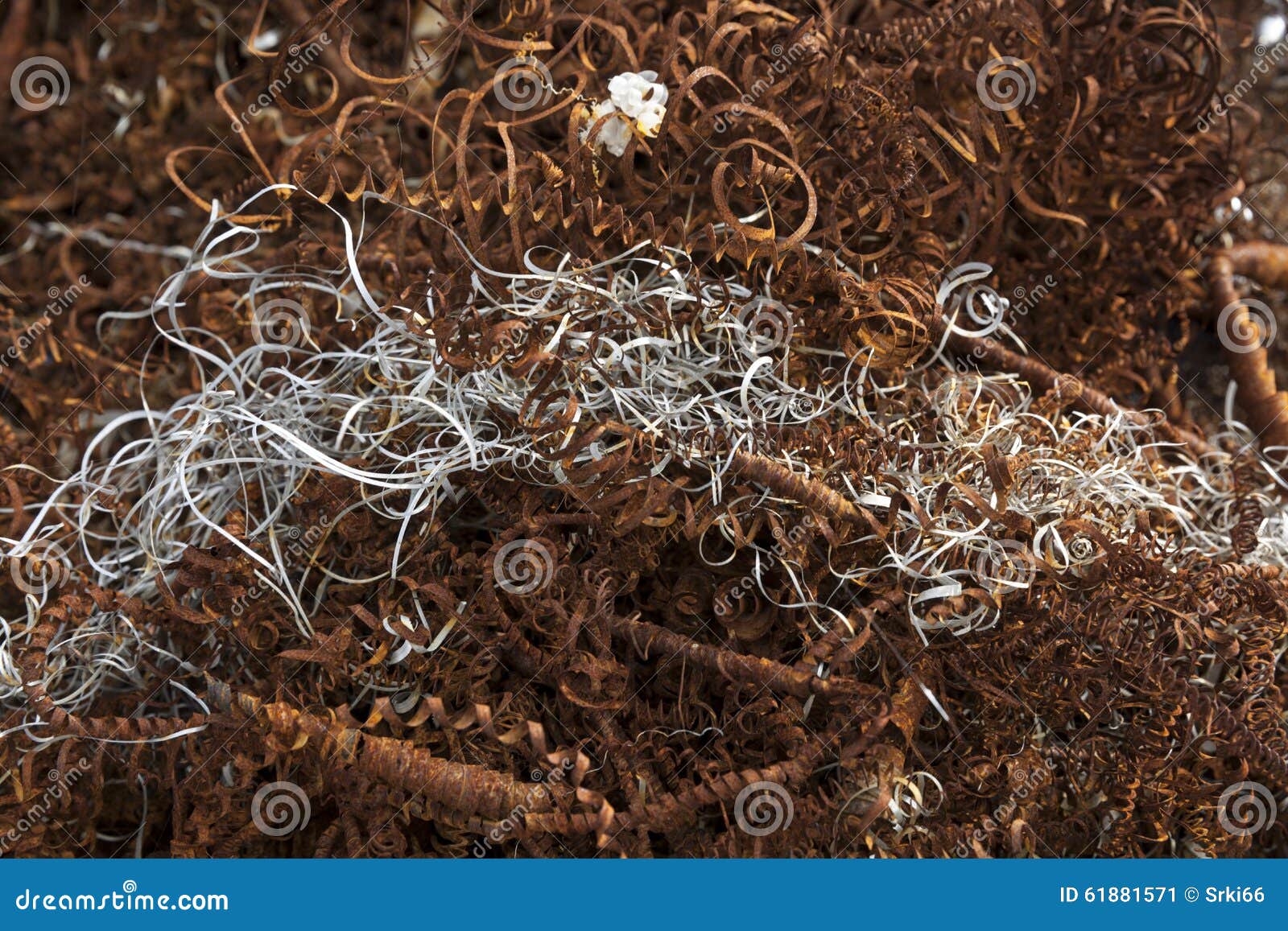 Rusted scrap metal stock image. Image of metallic, iron - 61881571