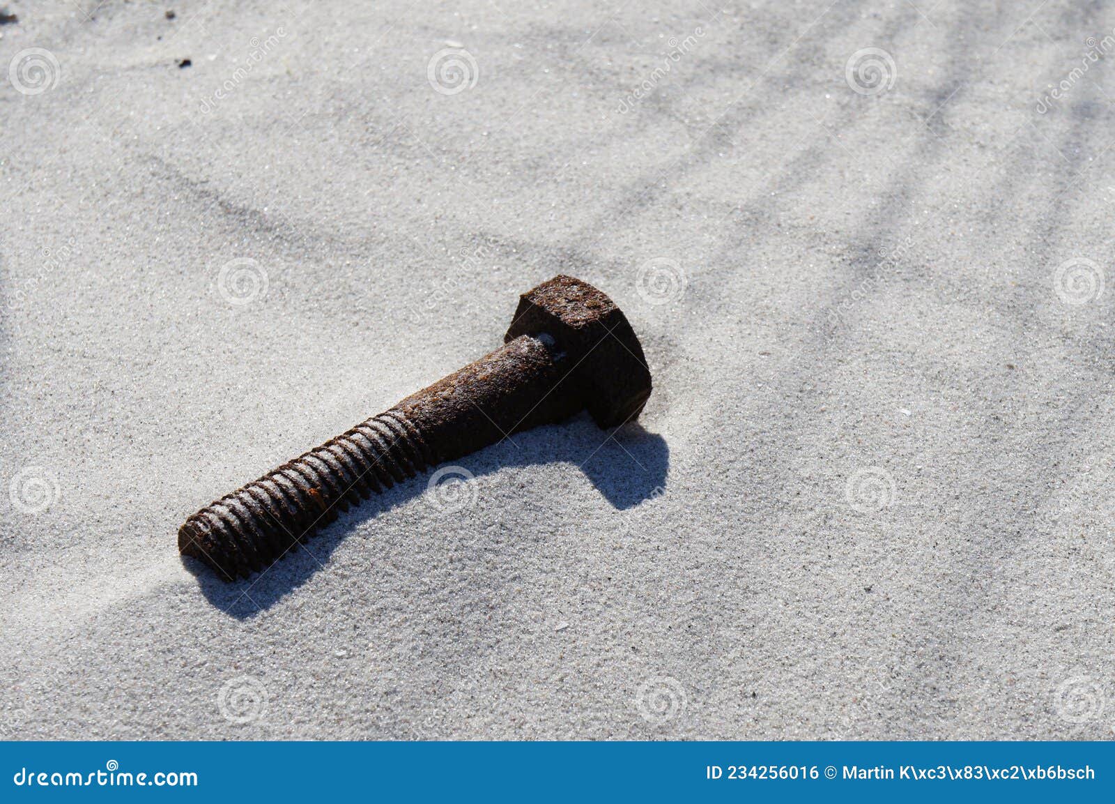 Rusted on the beach stock photo. Image of dune, weathering - 234256016