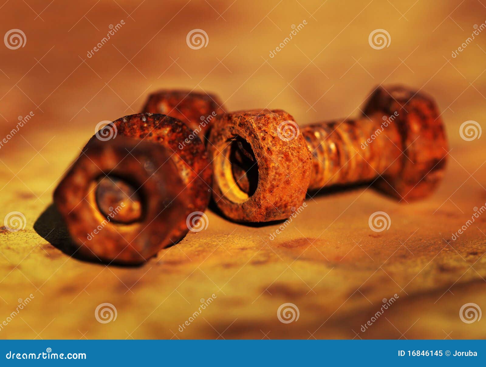 Rusted screws stock image. Image of hematite, objects - 16846145