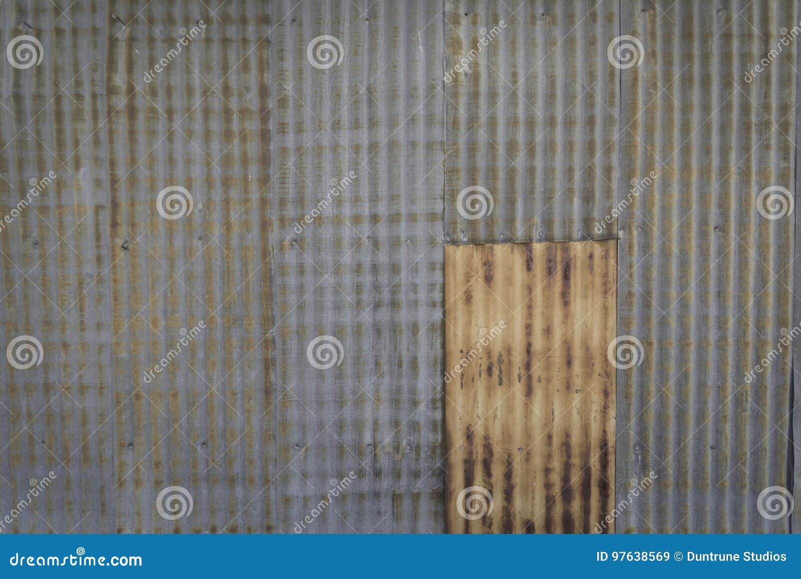 Rusted Siding 1 stock image. Image of building, rough - 97638569