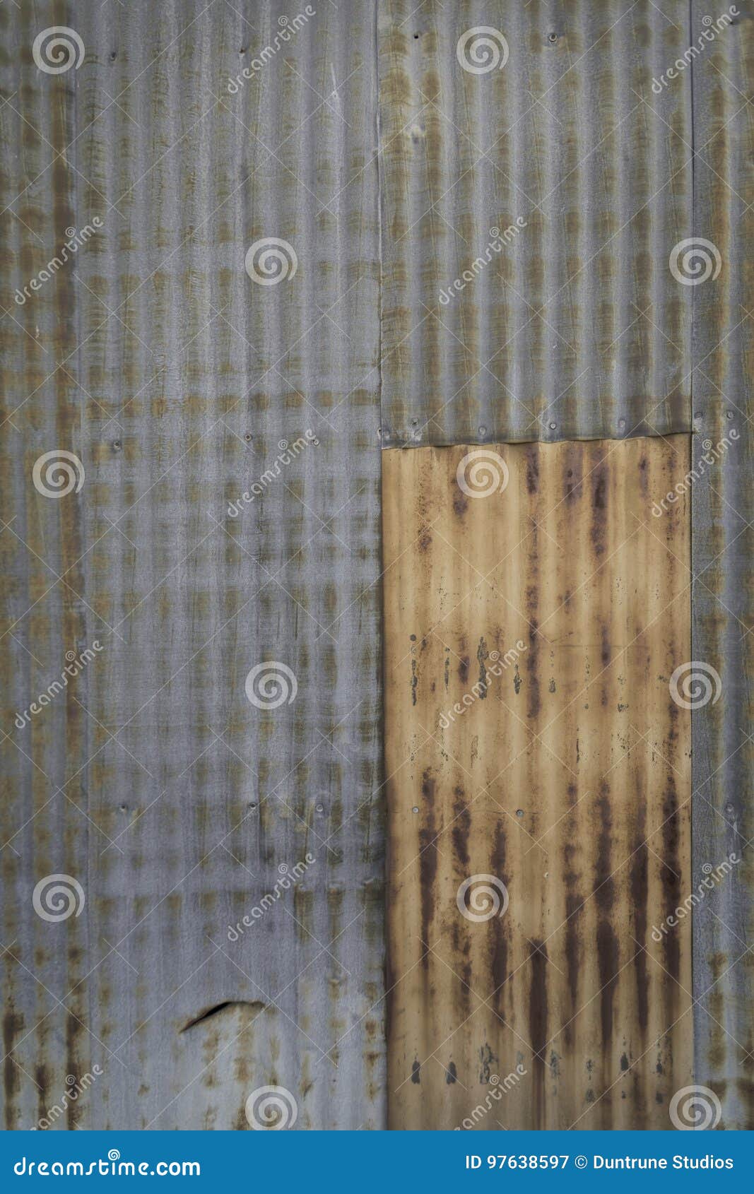 Rusted Siding 2 stock image. Image of grungy, grey, galvanized - 97638597