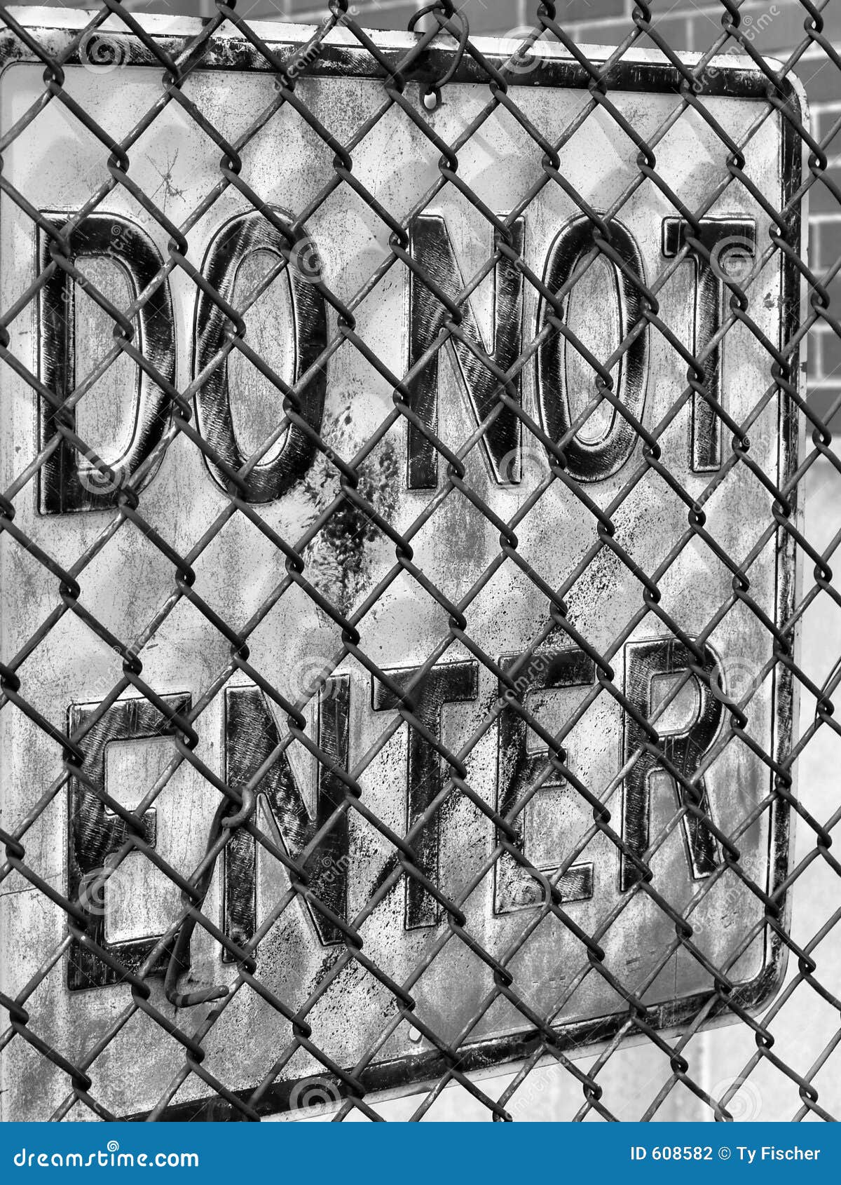 Rusted Sign stock photo. Image of decay, white, warning - 608582