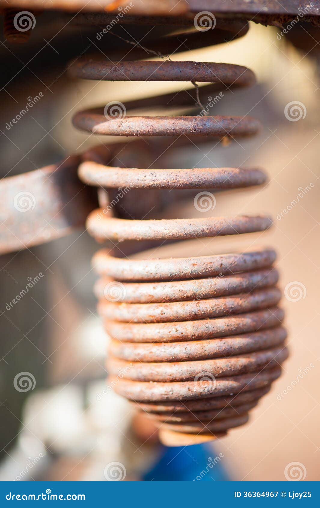 Rusted spring stock image. Image of industrial, bicycle - 36364967