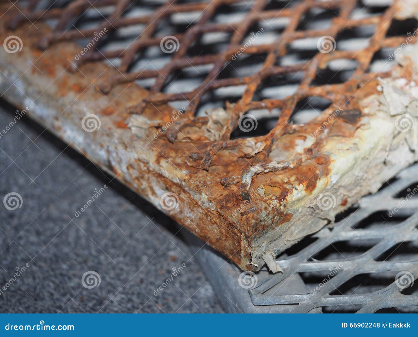 Rusted steel drain grate stock photo. Image of industry - 66902248