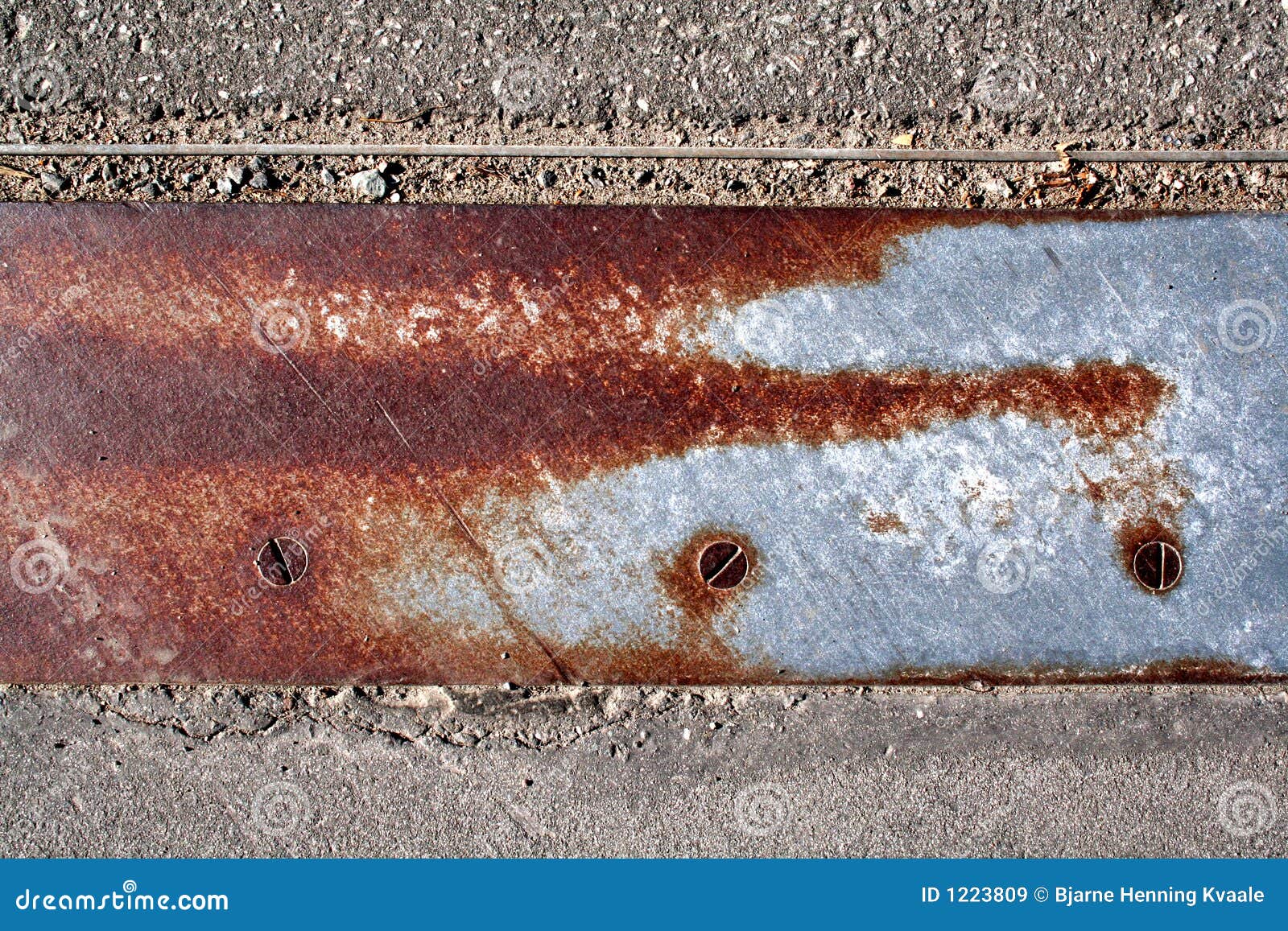 Rusted steel plate stock image. Image of corrode, transition - 1223809