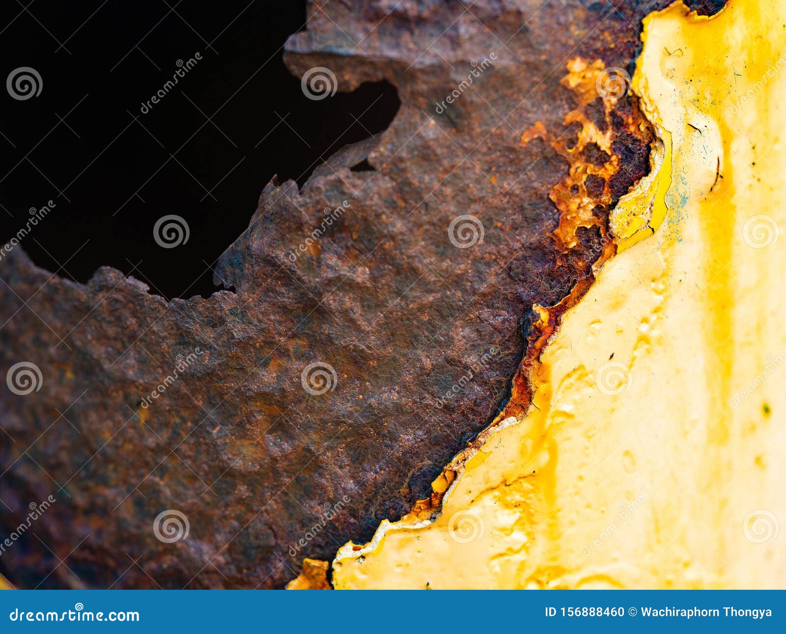 Rusted steel pole stock photo. Image of pillar, nature - 156888460