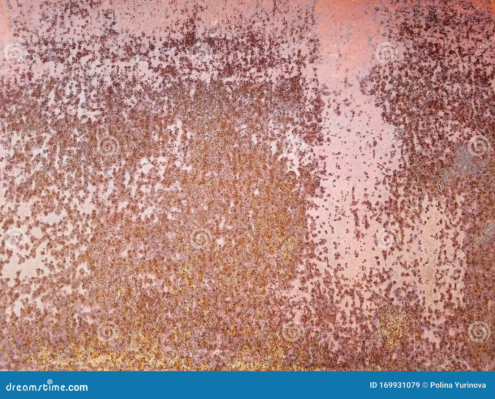 Rusted on Surface of the Old Iron, Deterioration of the Steel, Decay ...