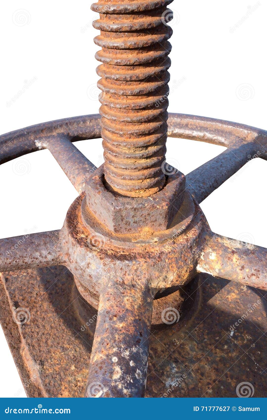 The Rusted valve stock image. Image of crane, energy - 71777627
