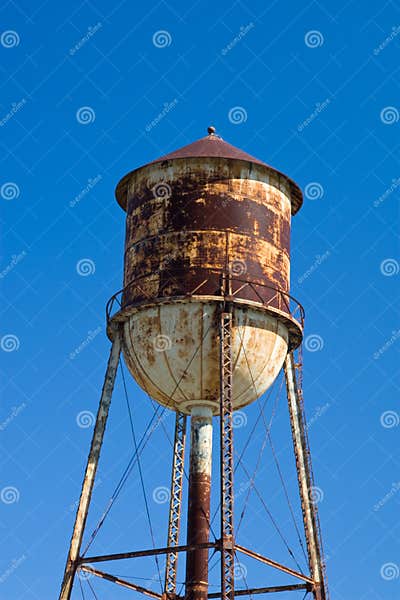 Rusted Water Tower stock photo. Image of tank, water, rust - 6702152