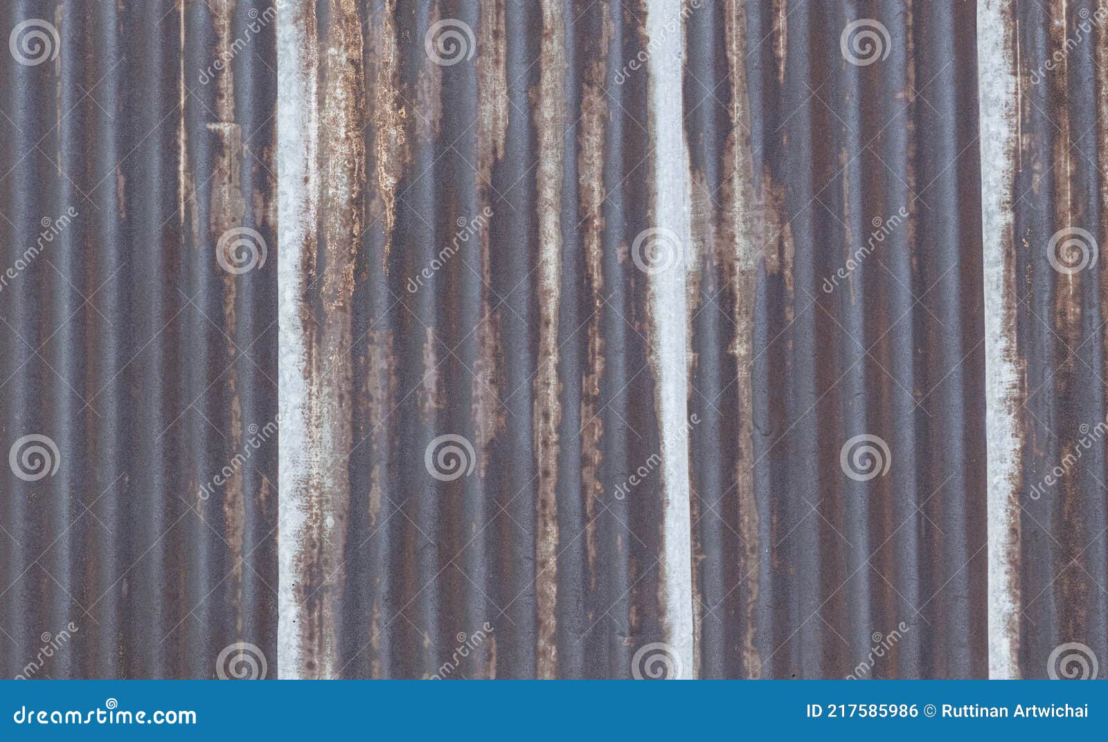 Rusted Zinc, Taken As a Background Behind the Mill. Stock Photo - Image ...