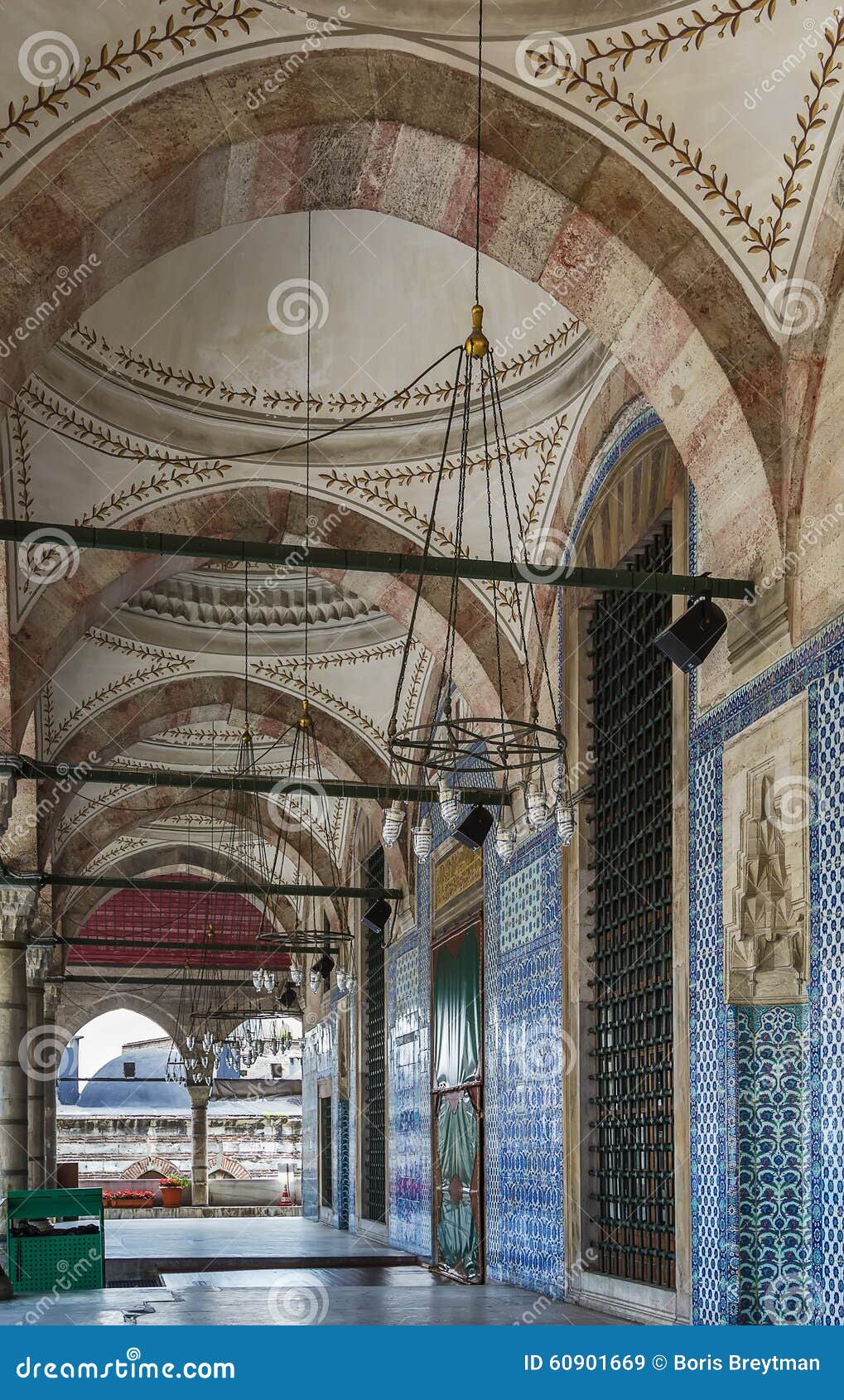 Rustem Pasha Mosque, Istanbul Stock Image - Image of orient, historical ...