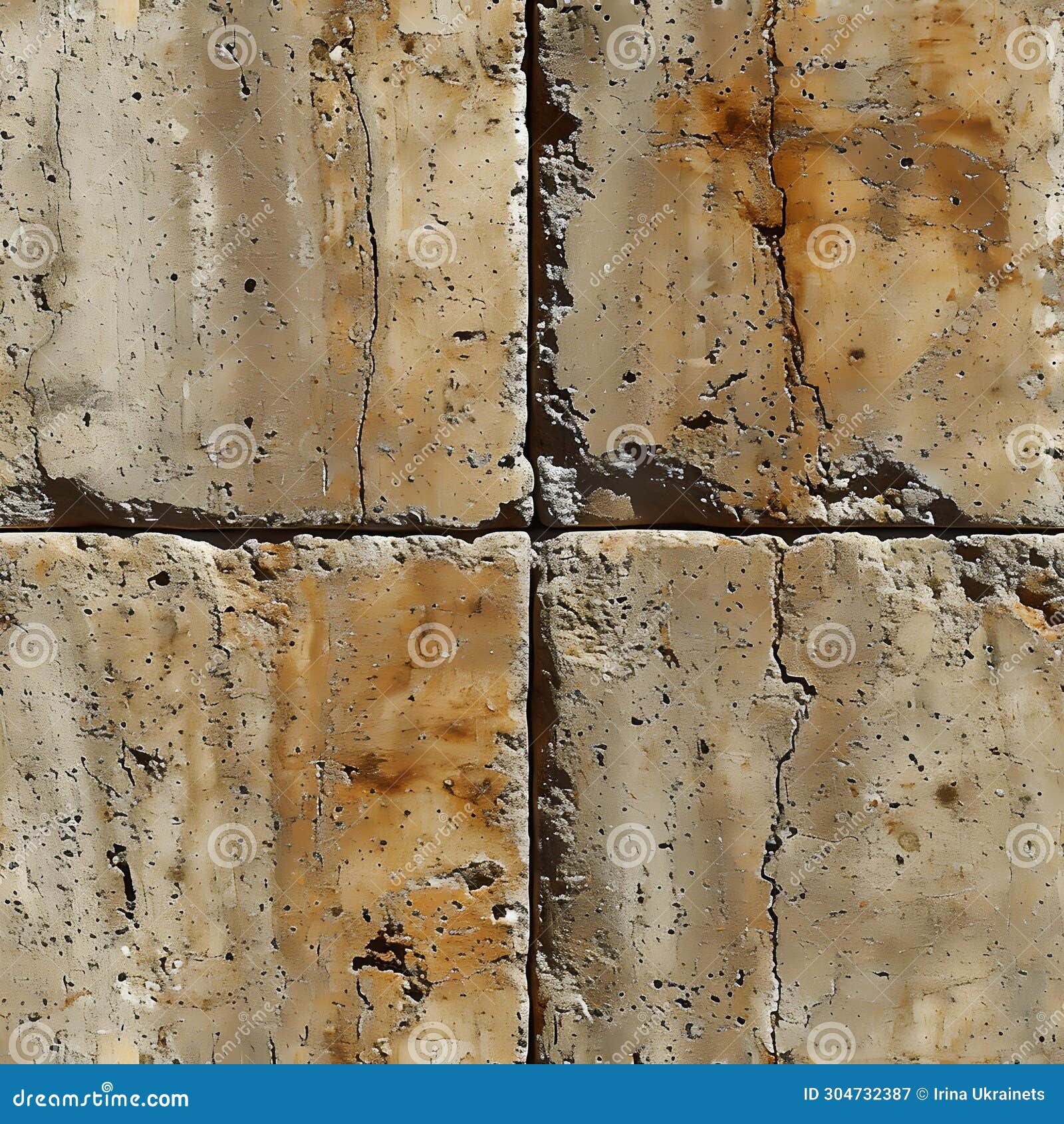 Rustic Aged Concrete Wall Texture. Warm Earth Tones for Background ...