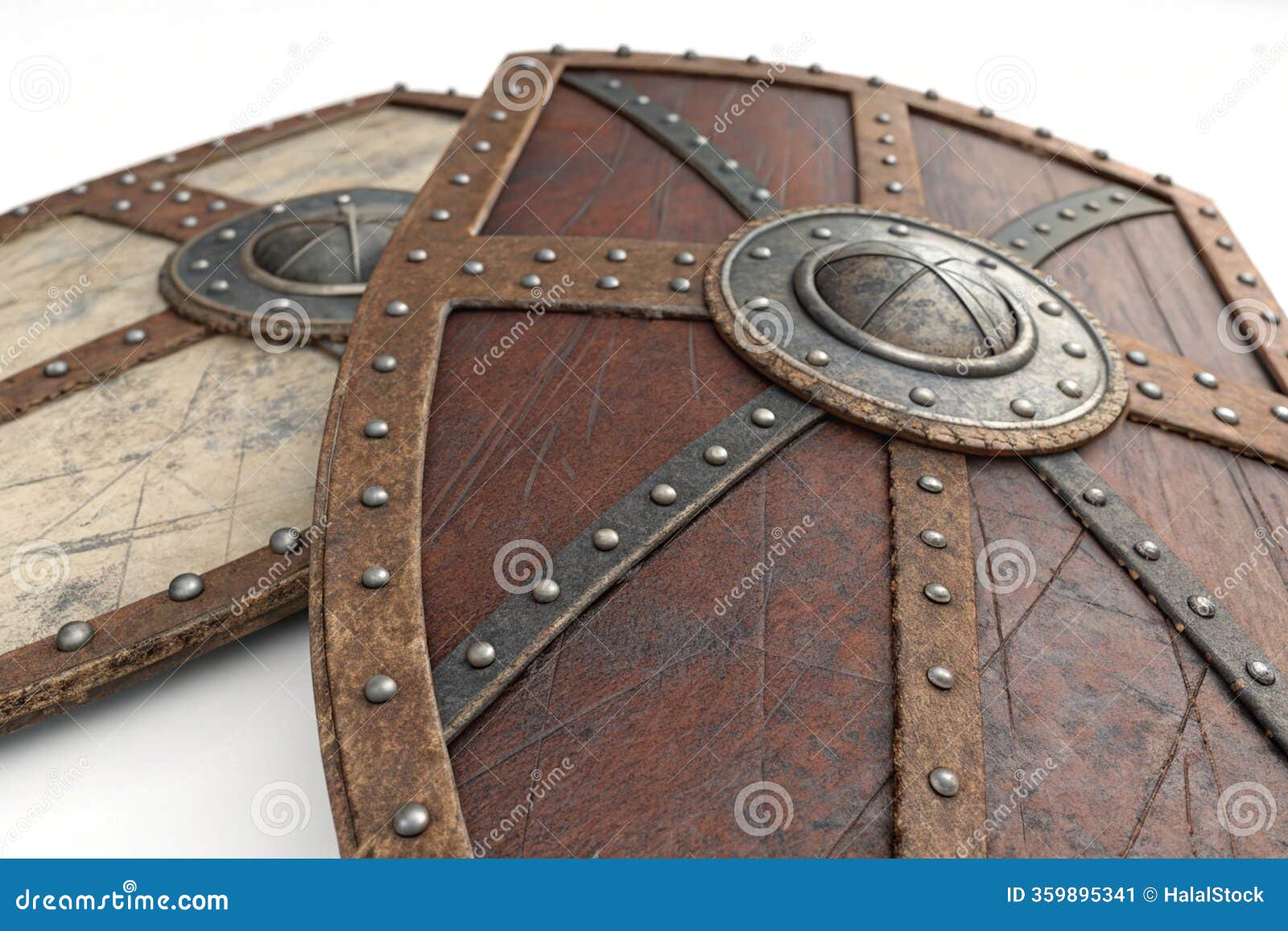 Rustic Armor Plates with Rivets â€ Steampunk Metal Background Stock ...