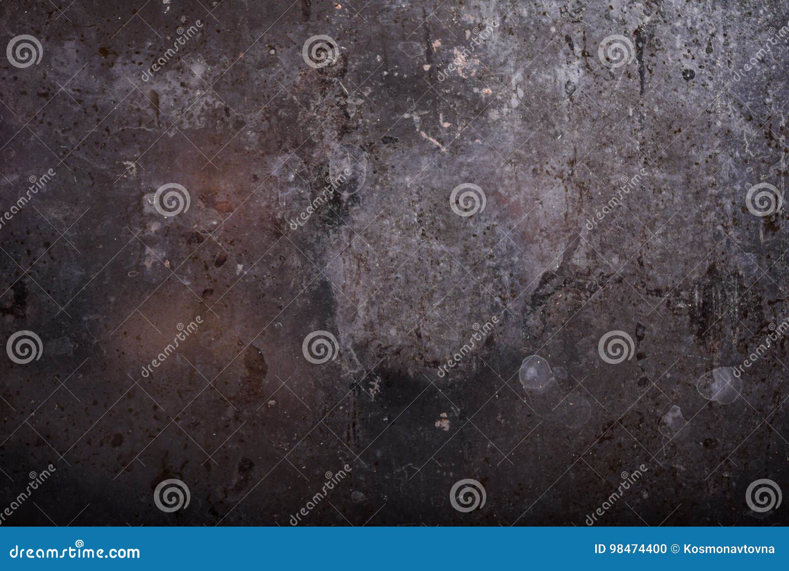 Rustic Background. Dark Rusty Metal Texture. Vintage Effect Stock Photo ...