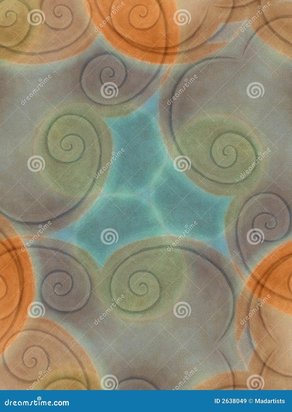 Rustic Background Soft Spirals Stock Image - Image of curls, canvas ...