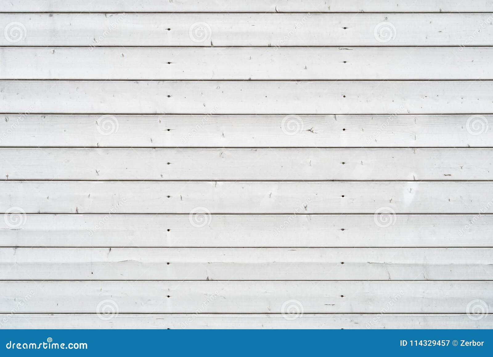 Rustic Background with White Wooden Boards Stock Image - Image of ...