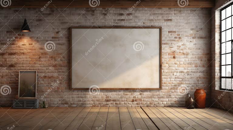 Rustic Backlit Canvas Frame Eco-friendly Academic Painting for a Rustic ...