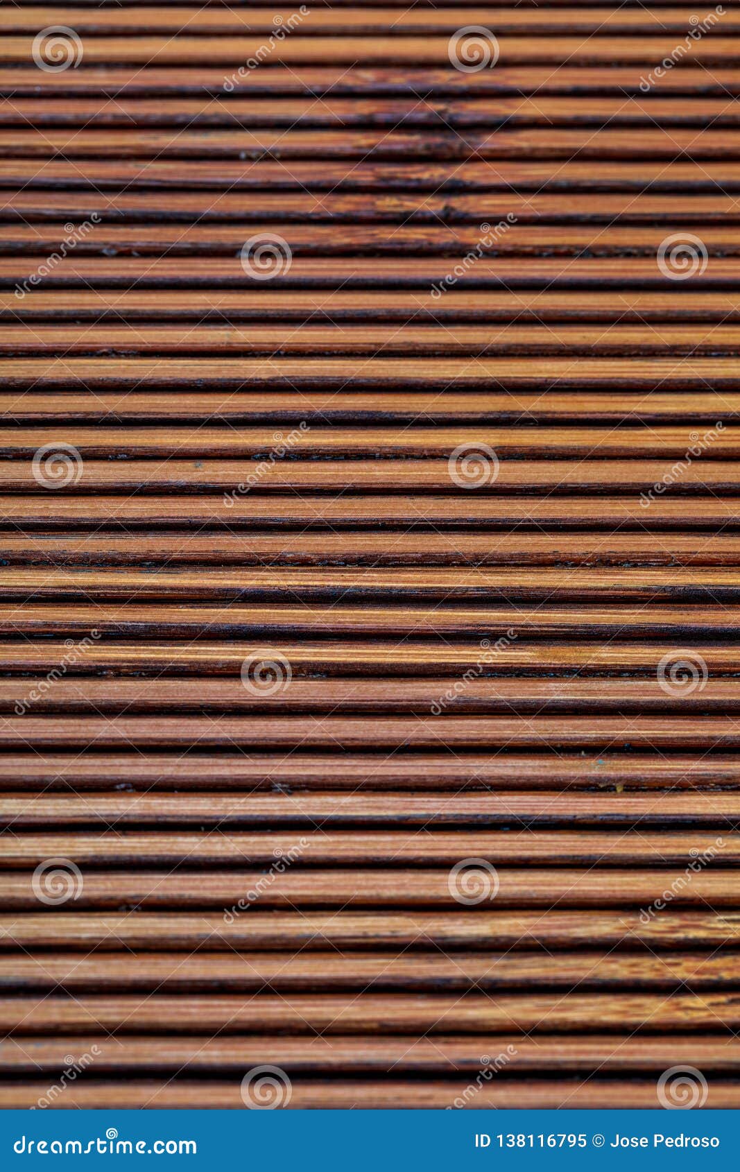 Rustic Bamboo Texture. Horizontal Lines. Stock Image - Image of rough ...