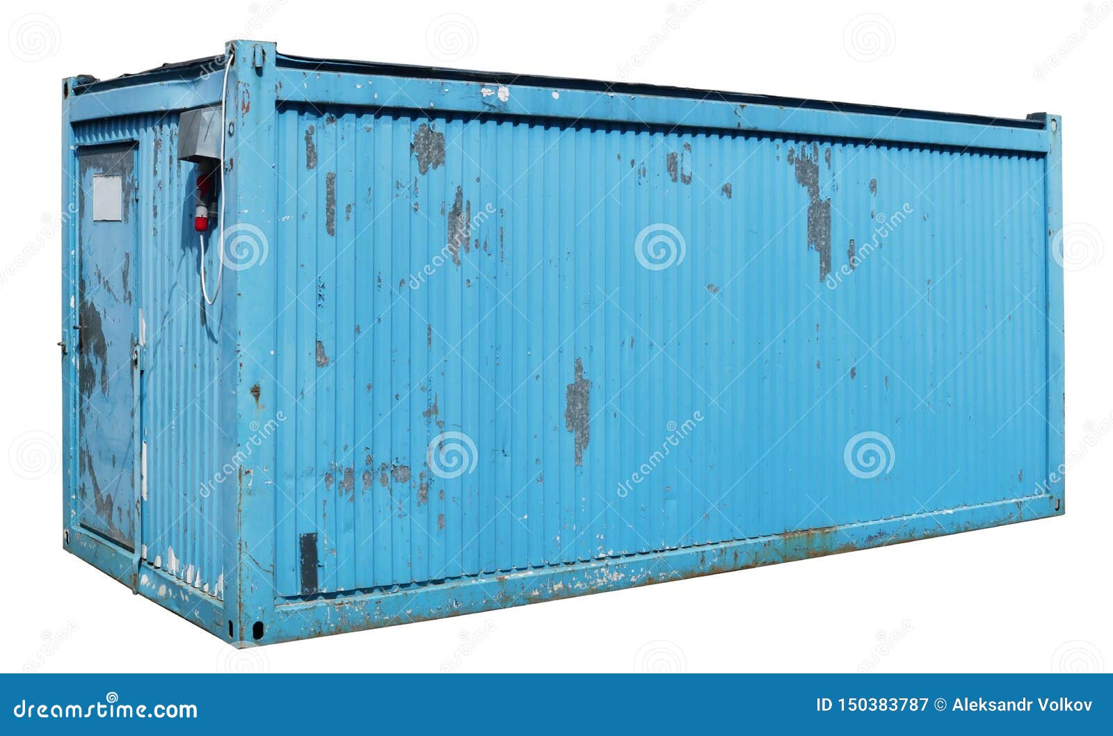 Rustic Barn for Agricultural Tools Made of Cargo Shipping Container ...