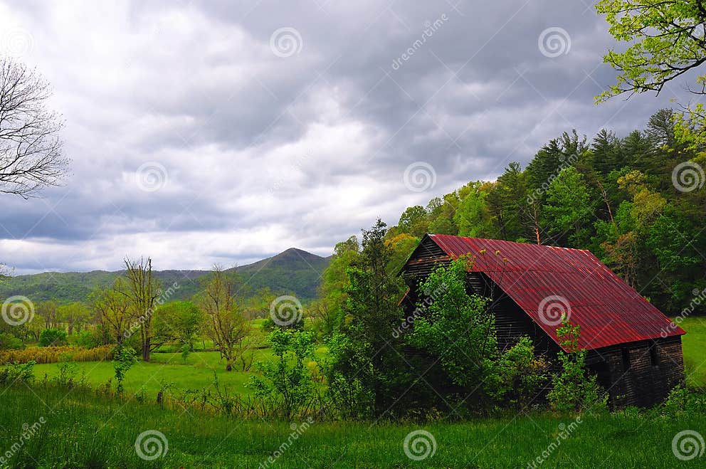 Rustic barn in nature stock photo. Image of quiet, cove - 5810054
