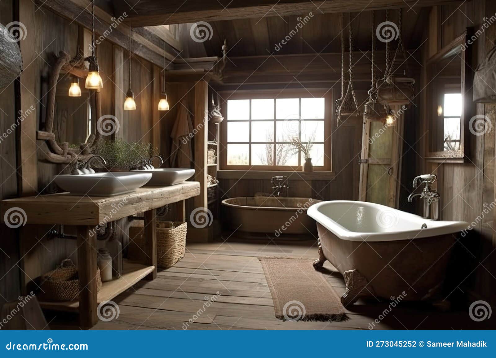 Rustic Bathroom: Design a Bathroom with a Rustic - Inspired Design ...