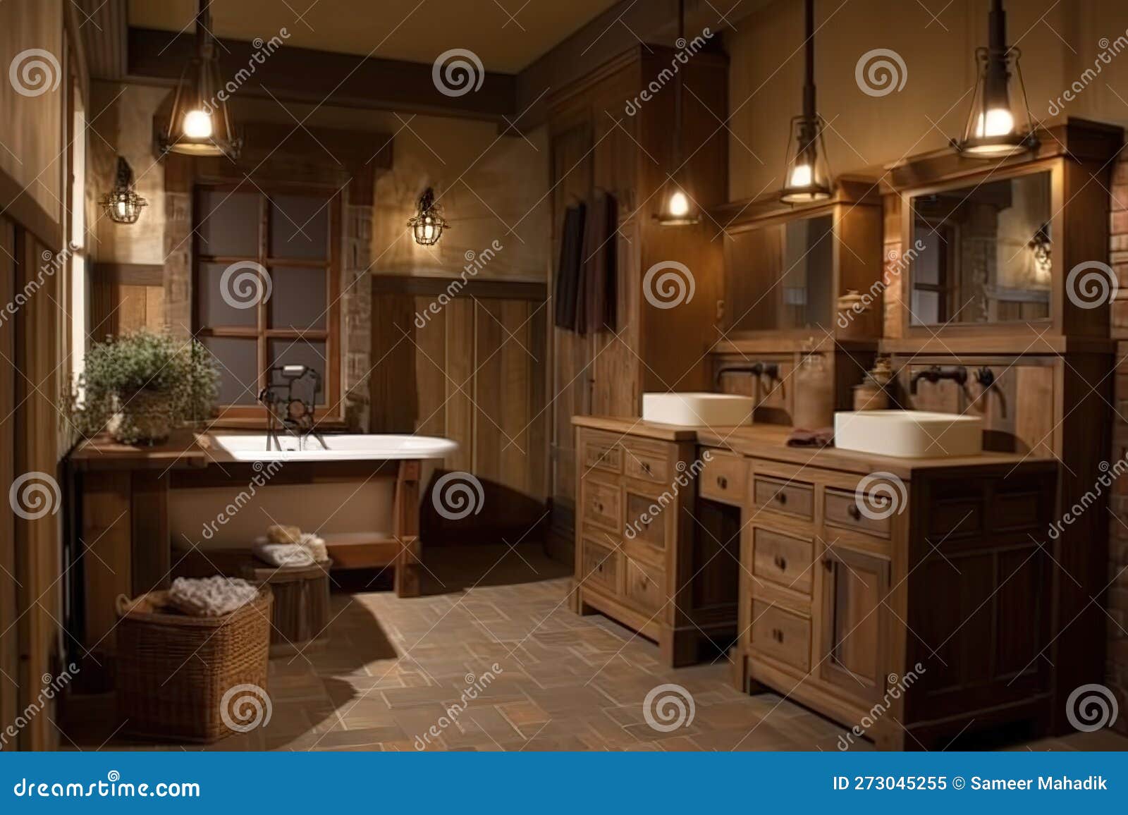 Rustic Bathroom: Design a Bathroom with a Rustic - Inspired Design ...