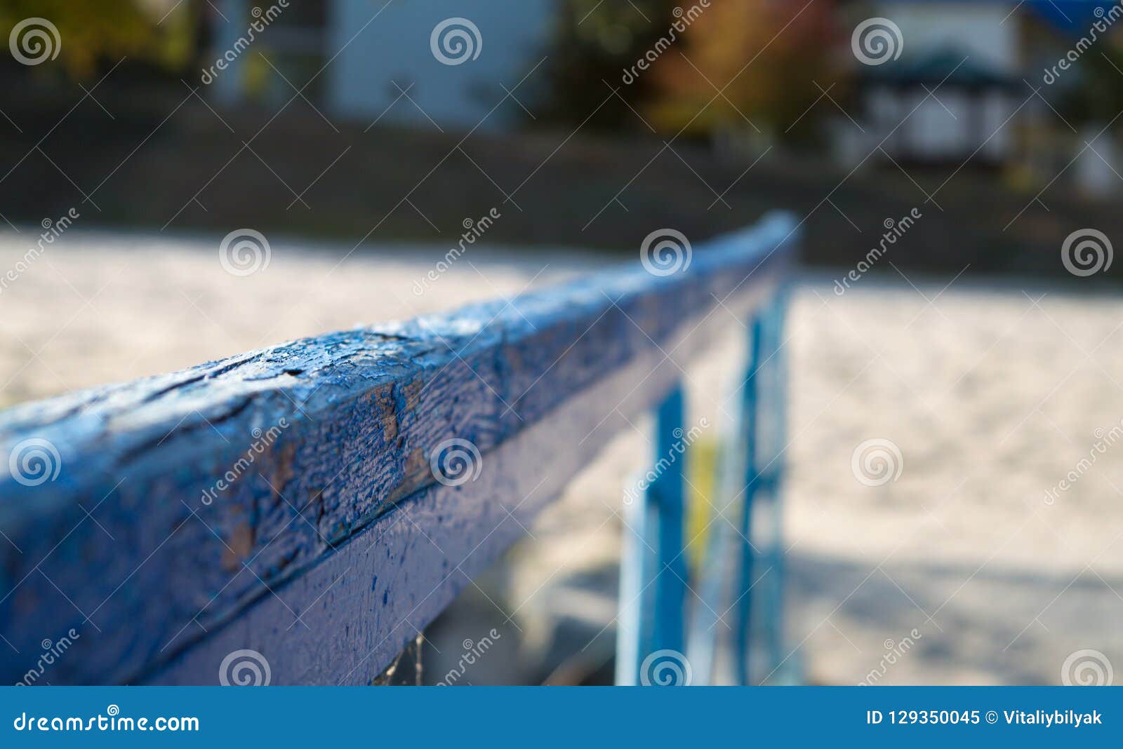 Rustic Beach Fence Background Stock Image - Image of decoration ...