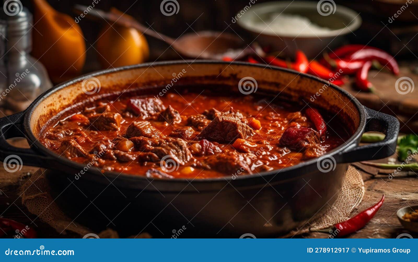 Rustic Beef Stew with Organic Vegetables, Cooked To Perfection ...
