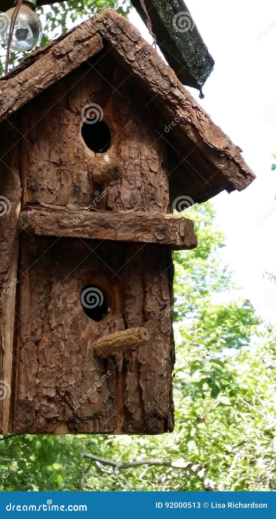 Rustic Bird House stock image. Image of house, birdhouse - 92000513