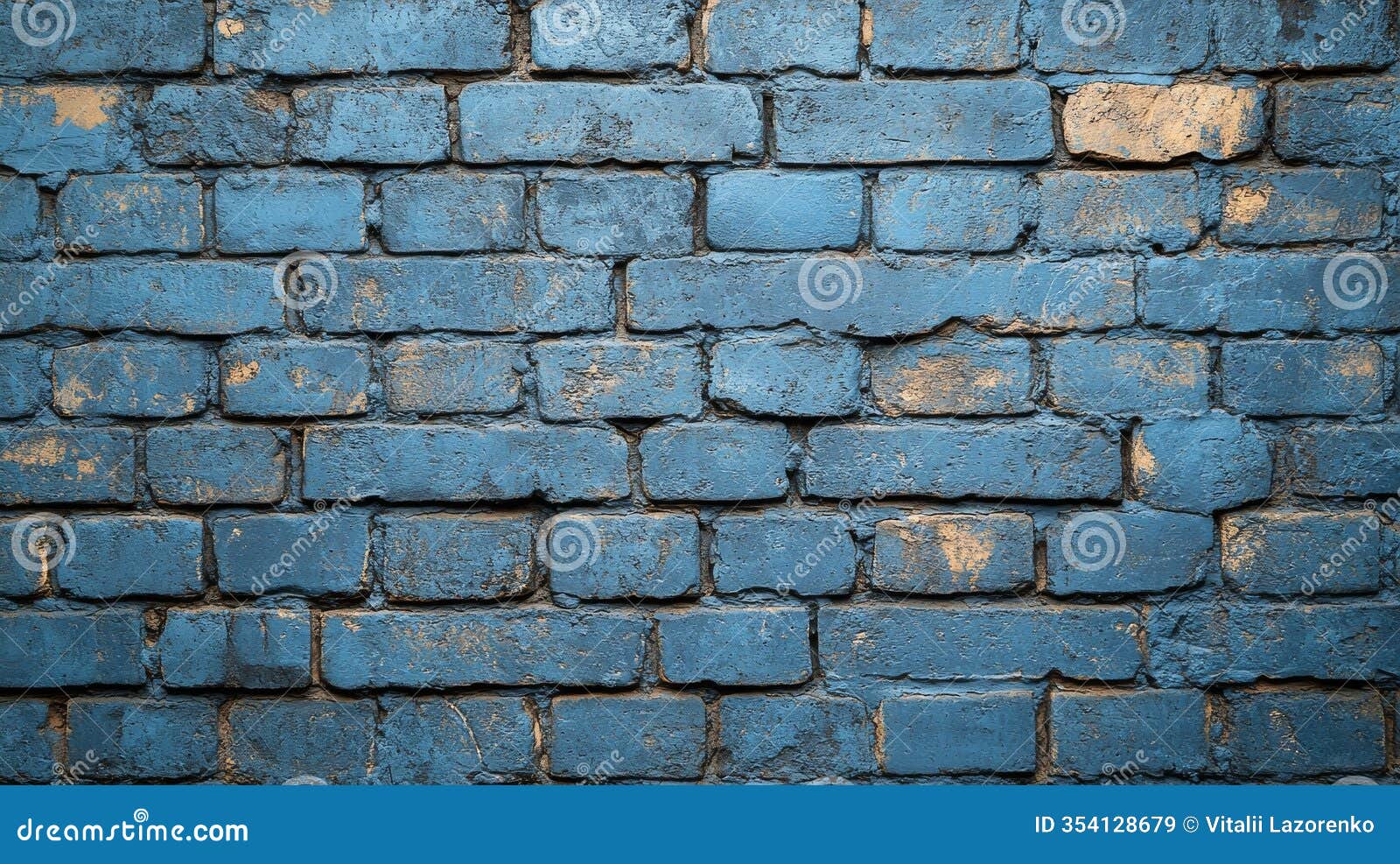 Rustic Blue Brick Wall Texture for Creative Design and Decor ...