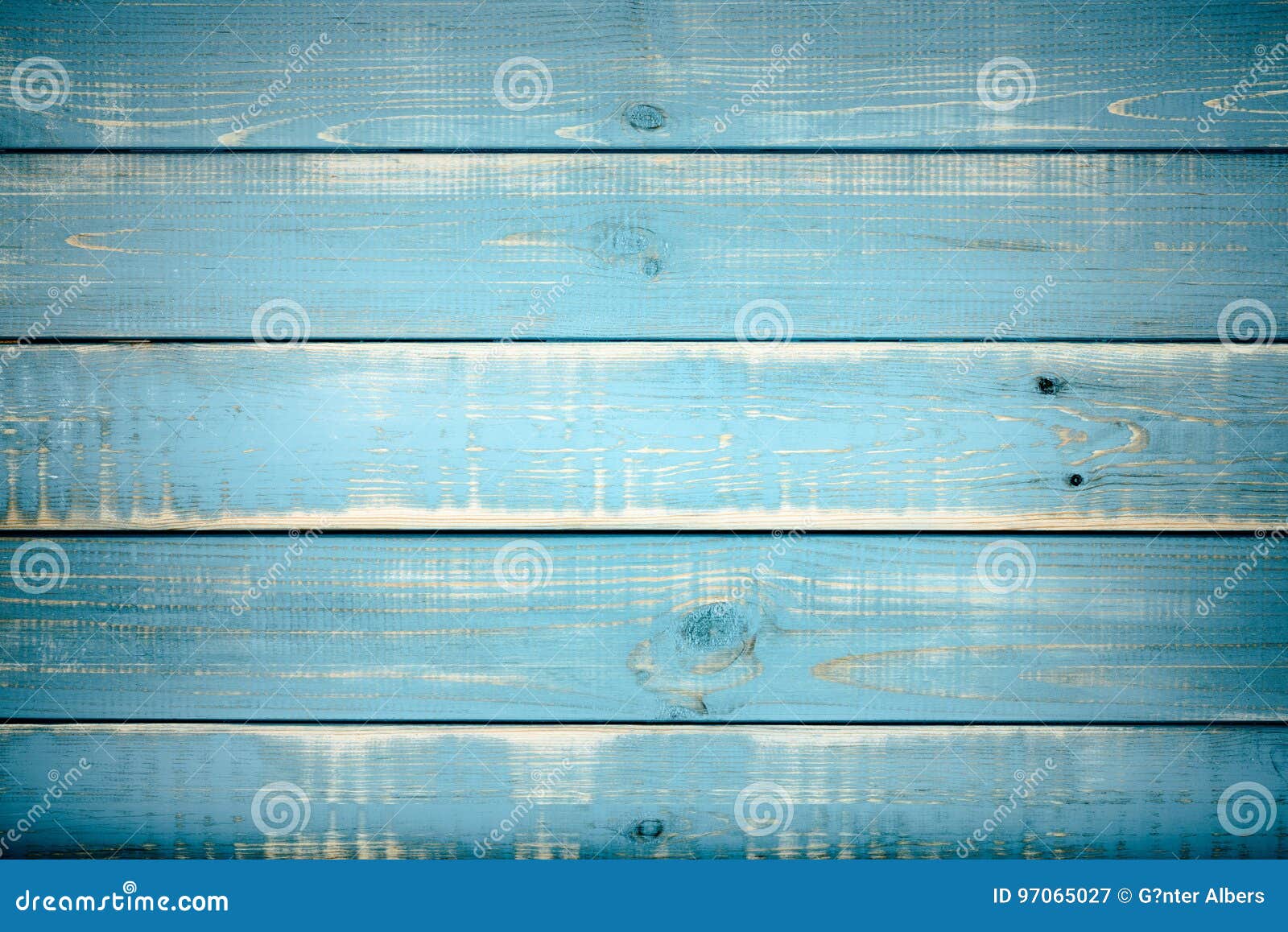 Rustic Boards with Blue Paint Stock Image - Image of grunge, faded ...