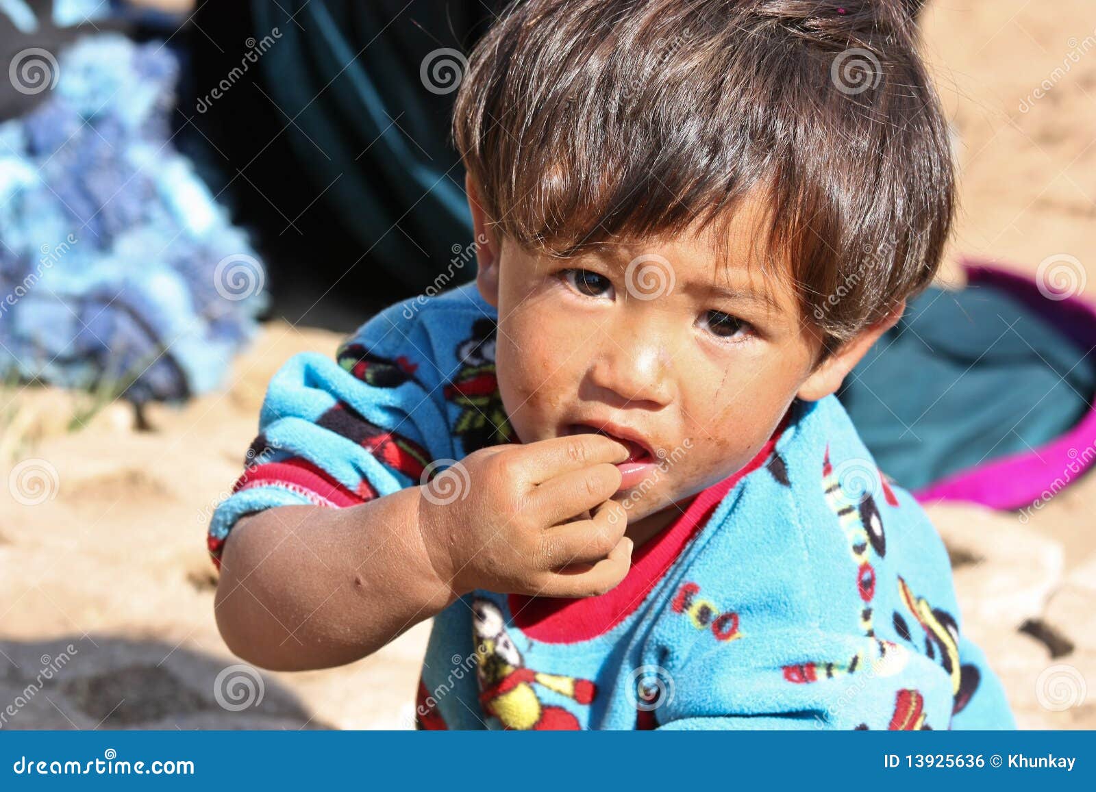Rustic boy stock photo. Image of child, waif, crave, orphan - 13925636