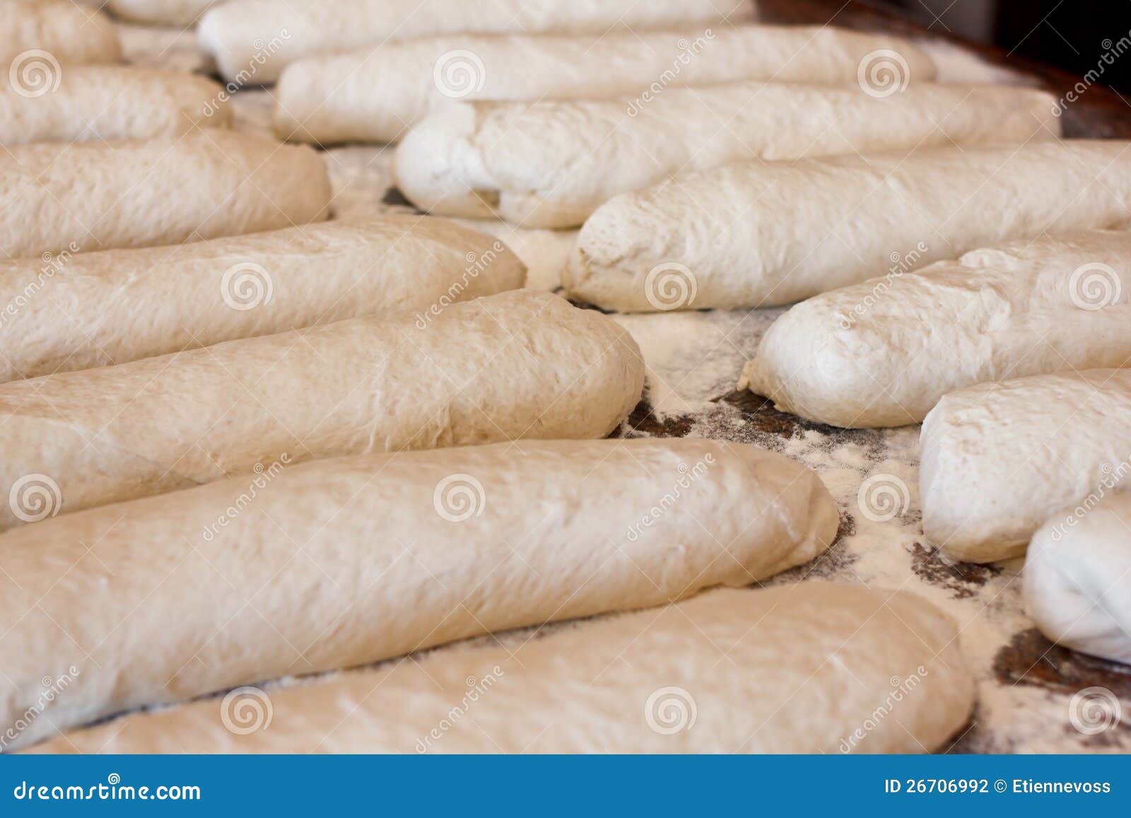 Rustic bread rising stock photo. Image of leavening, wheat - 26706992