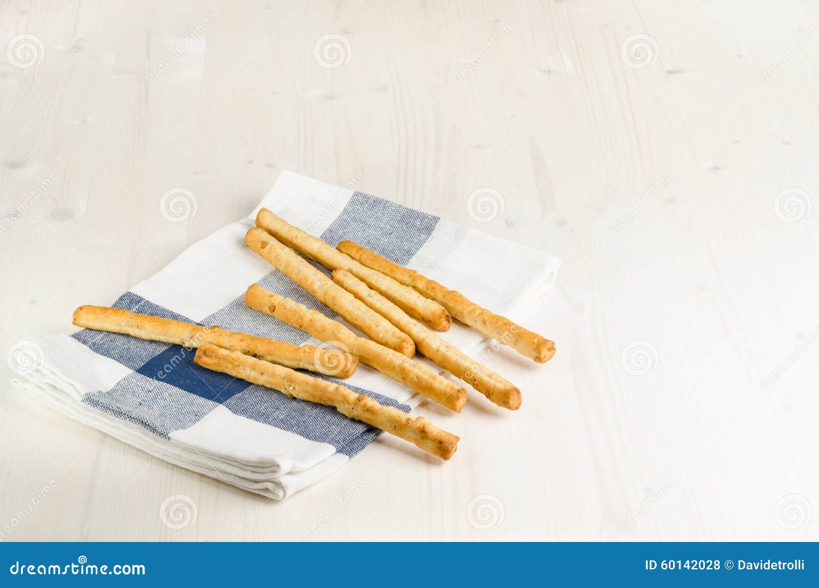 Rustic Bread Sticks on Wood Table, Close Up, Background Stock Photo ...