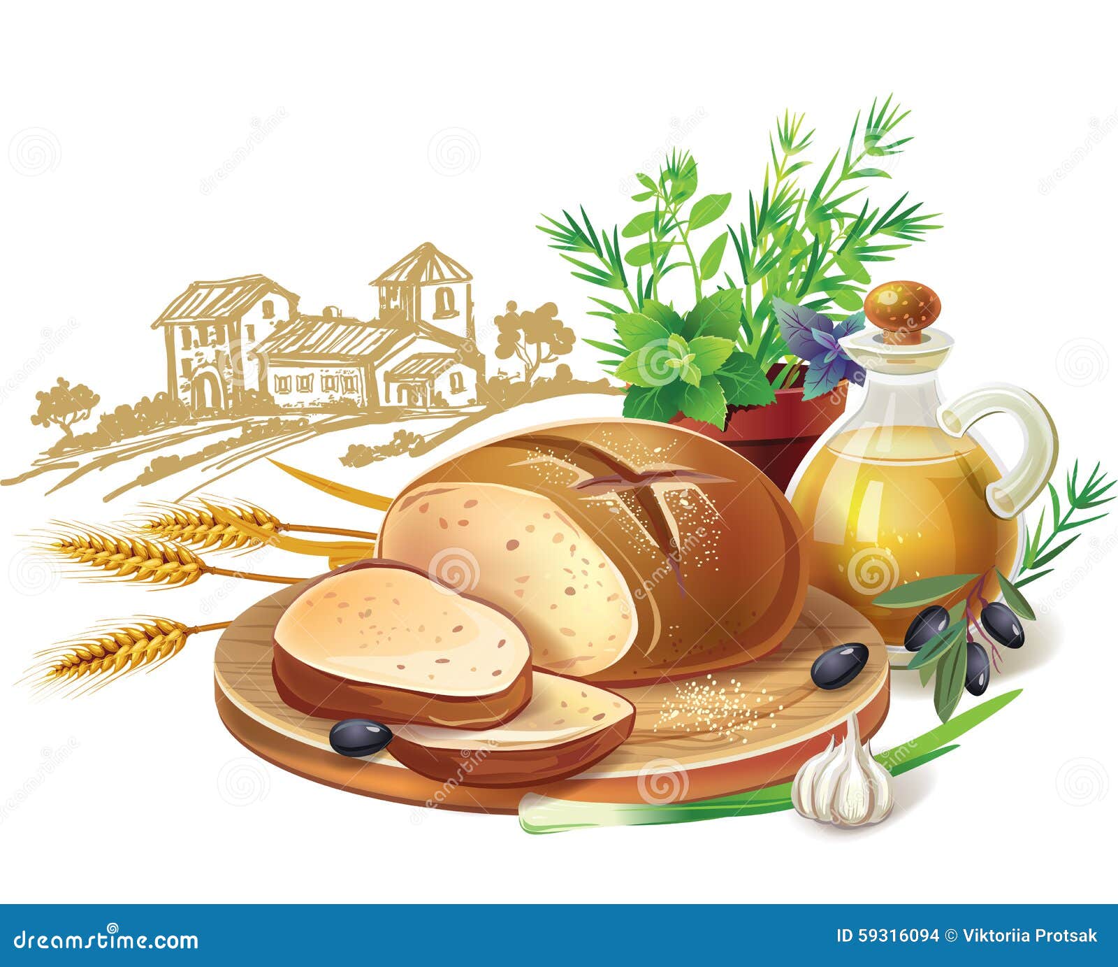 Rustic Bread Bowl Soup, A Gourmet Appetizer Generated By AI Royalty ...