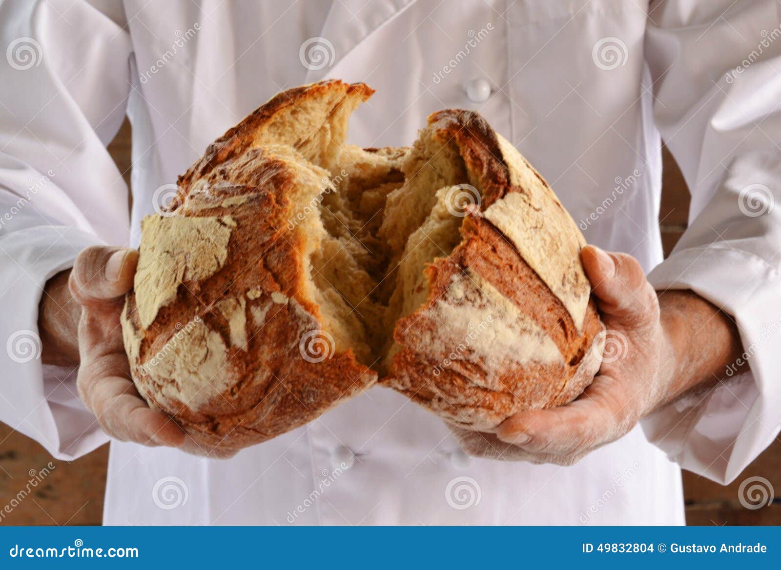 Rustic bread stock photo. Image of corn, natural, farm - 49832804